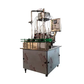 Automatic Glass Bottle Filling Machine Small Scale Whiskey Bottling ...