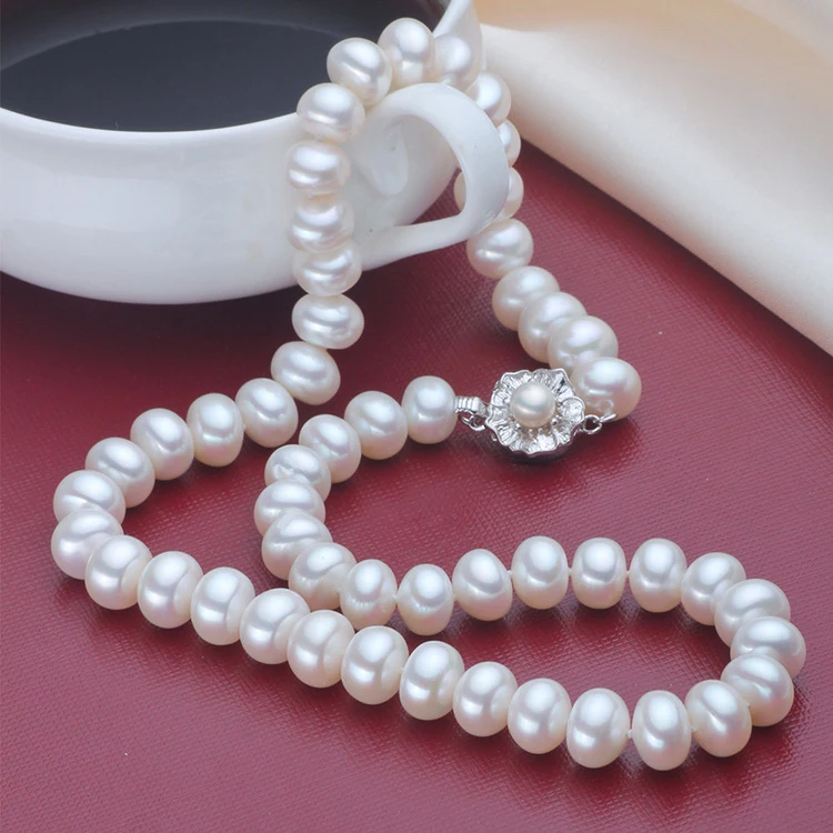 9-10mm Aaaa Stylish Chinese Cultured Pearl Necklace At Wholesale Price ...