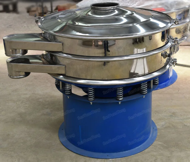 Single Layer Vibrating Shaking Sieve Machine For Black Soldier Fly ...