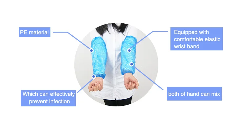 Protective Disposable Waterproof Arm Sleeve For Doctor - Buy Arm Sleeve ...