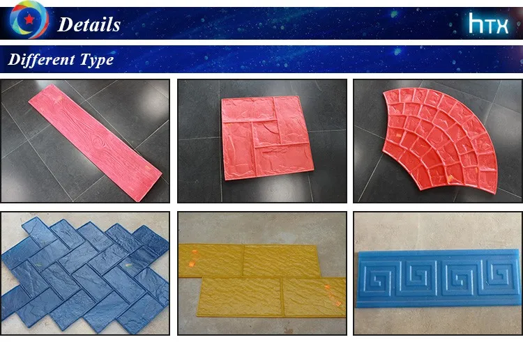 Rubber Stamped Concrete Forms For Sale,Concrete Stamp Forms - Buy ...