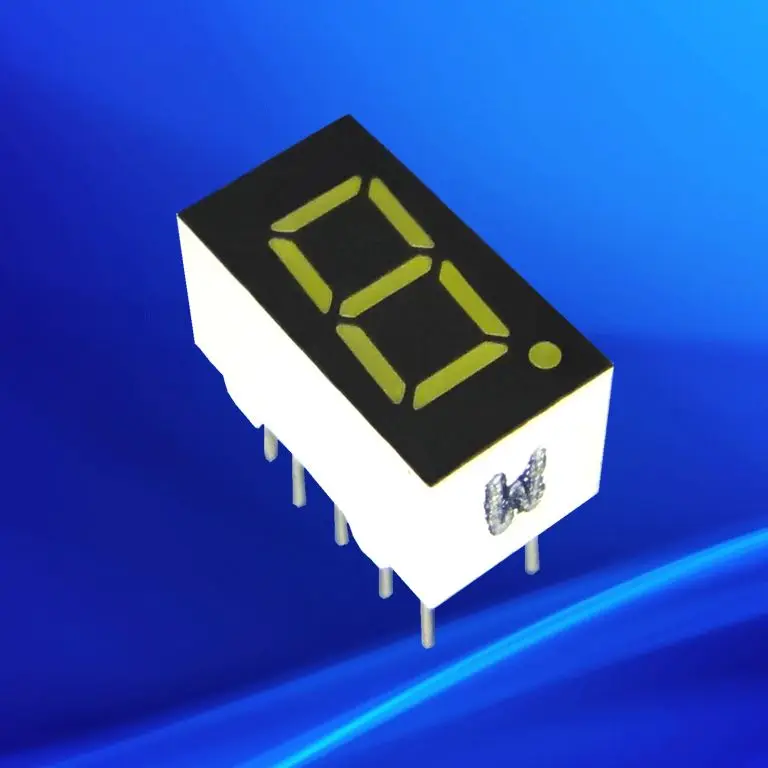 KEM-3611-BSR Red 0.36 Inch 7-Segment LED Display - 1 Digit