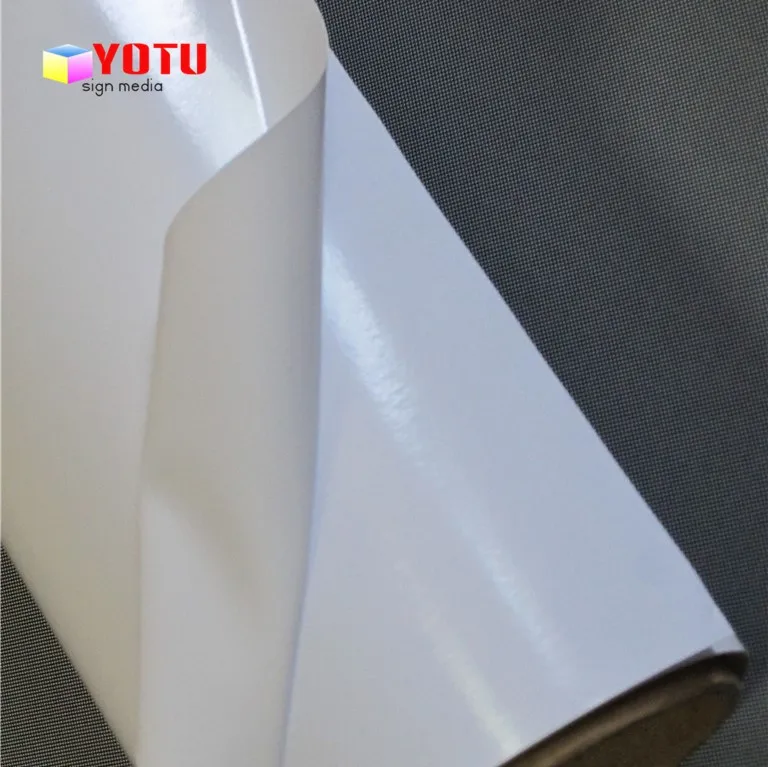 Printable Opaque White Pvc Self Adhesive Vinyl Roll - Buy Pvc Self ...