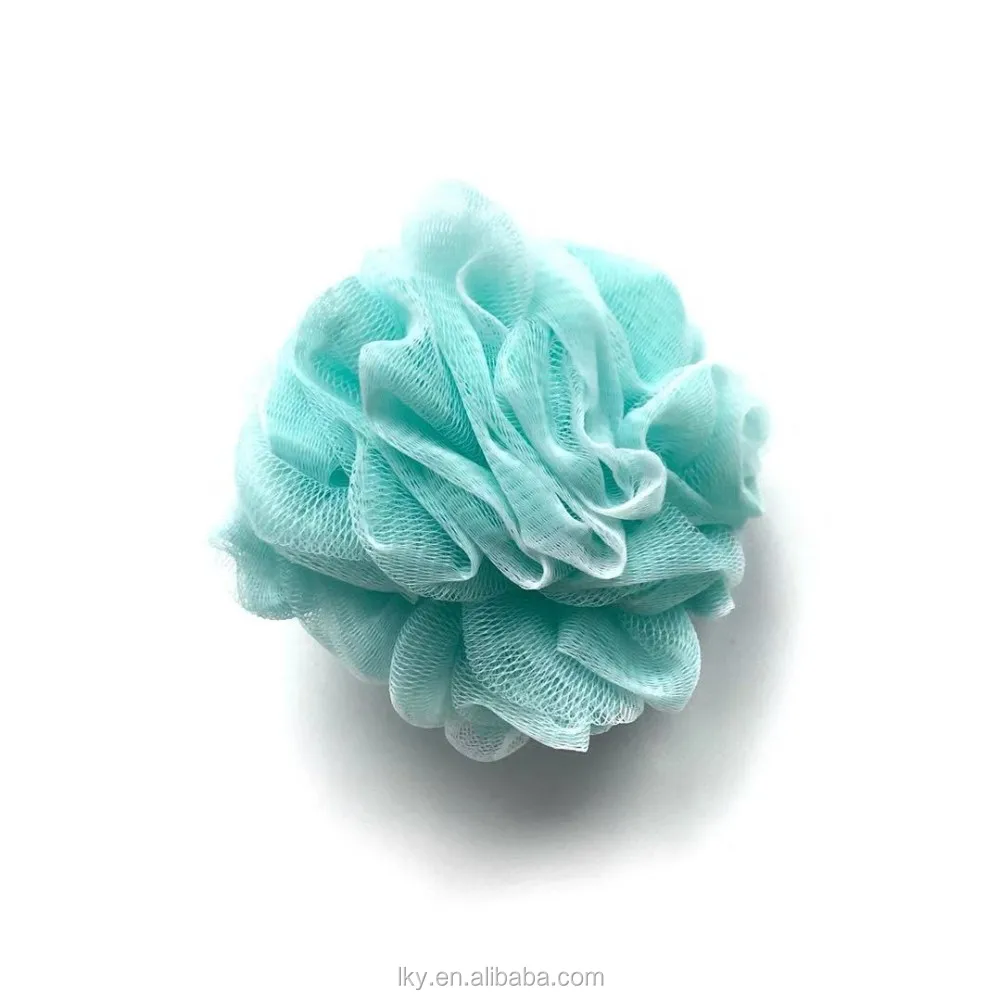 Super Soft Wholesale Eco-friendly Cleaning Pe Mesh Shower Bath Flower ...