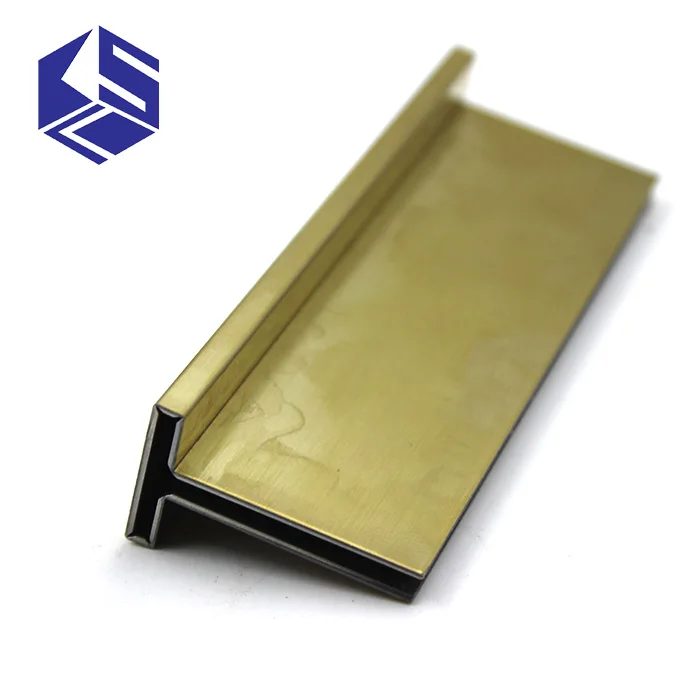 Hairline Brushed Stainless Steel Divider Strips for Floors