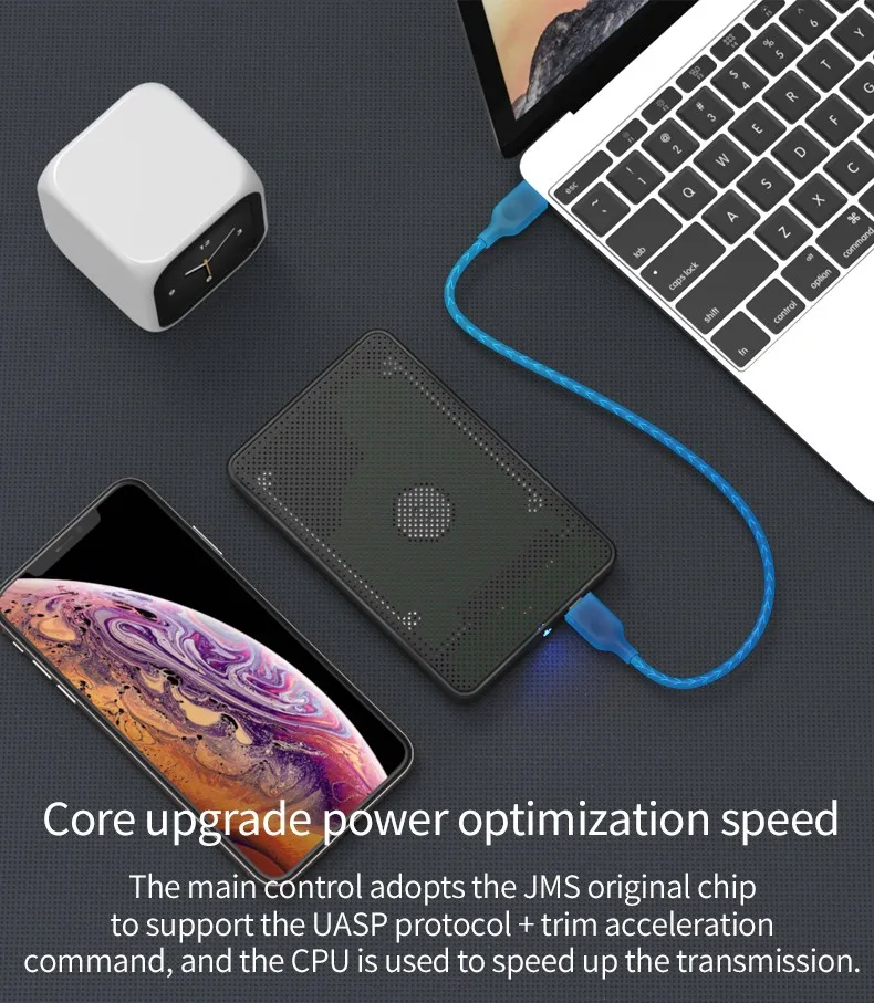 Portable External Laptop Hdd Casing 2.5 Multiple Custom Aluminum Sata ...