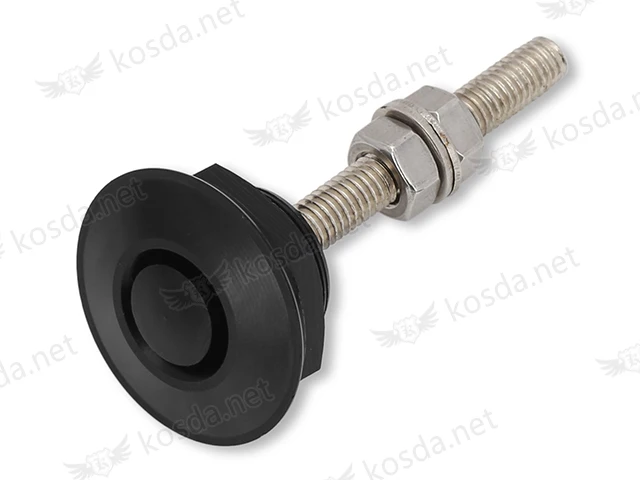 Black Push Button Clip Quick Release Auto Front Bumper Fasteners - Buy ...