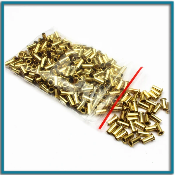 Brass Eyelets & Small Hollow Rivets - Versatile Uses