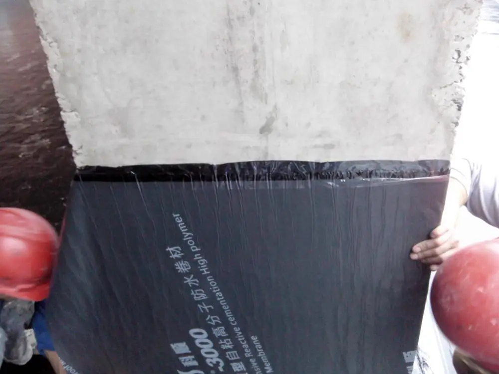 Pre-applied Hdpe Self Adhesive Underground Roofing High Polymer ...