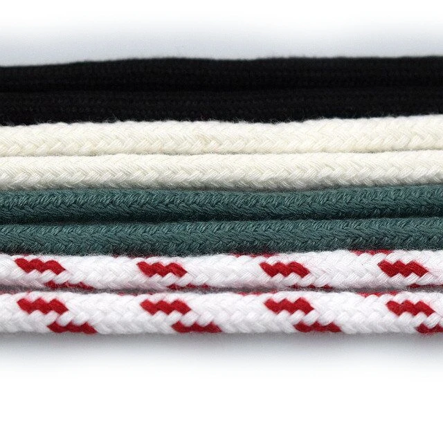 Factory Wholesale Braided Ropes Cotton Polyester Drawcords For Hoodies ...