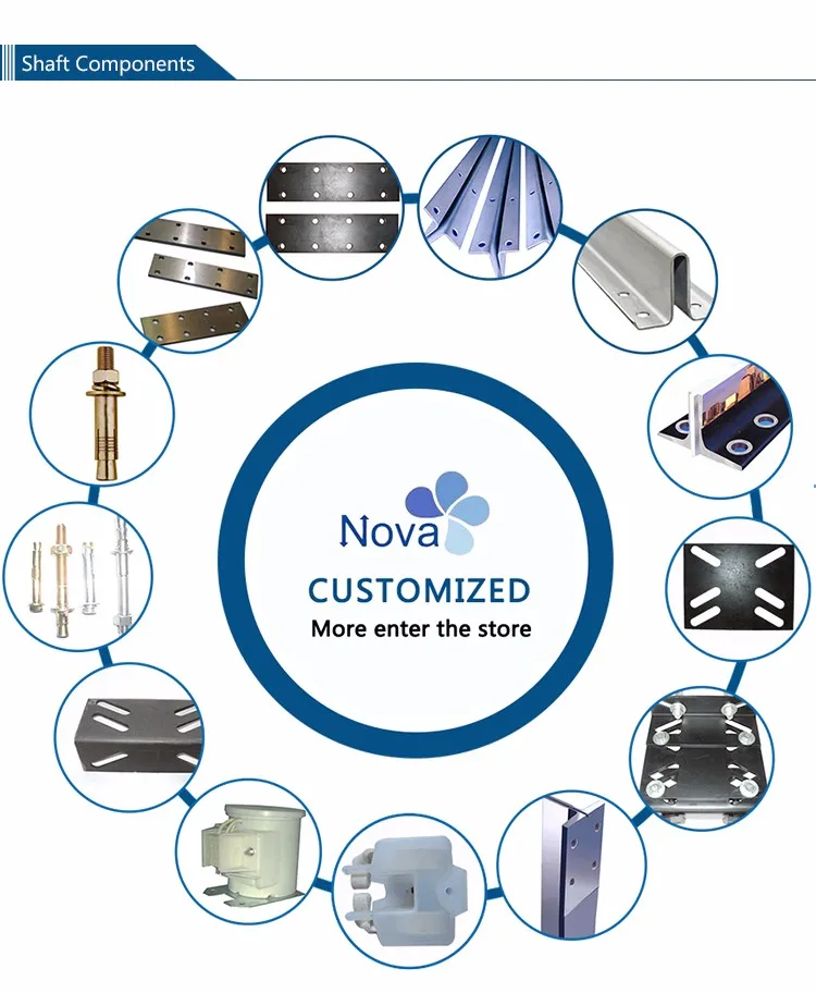 Best Chinese commercial elevator guide rail forged shaft clip ...