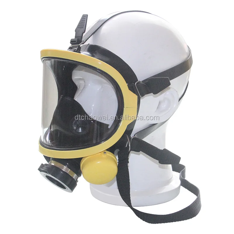 Fireman Aramid Gas Mask with Lung Demand Value - YUANJIAN