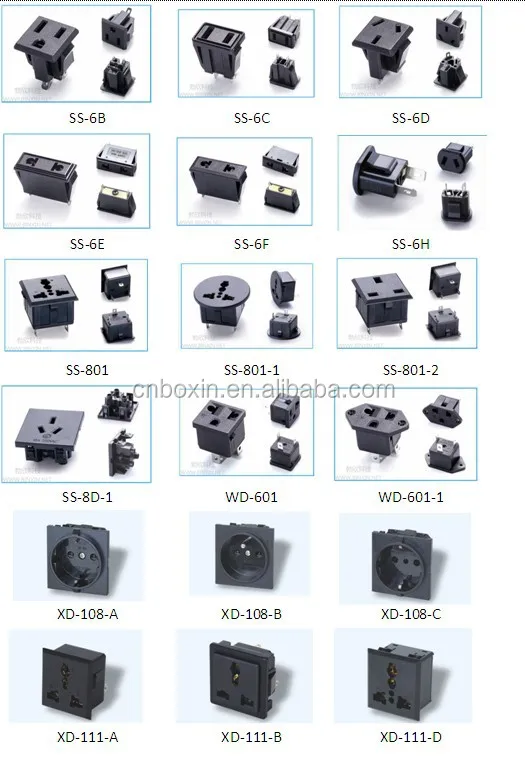 Hot Wholesale Alibaba Multiple Plug Socket Universal Electric Socket ...