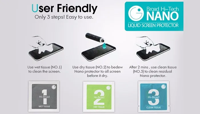 Nano-liquid Invisible Touch Screen Protector Lcd Full Curved Film ...