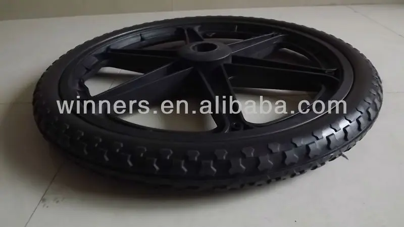 20 Inch Food Cart Wheel - Durable Plastic Rim for Bikes