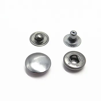 Custom 12mm Metal Spring Snap Clip Button - Buy Spring Button,Spring ...