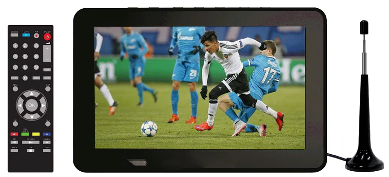 Mini Television LCD 7 Inch HD ISDB-T Portable TV Player
