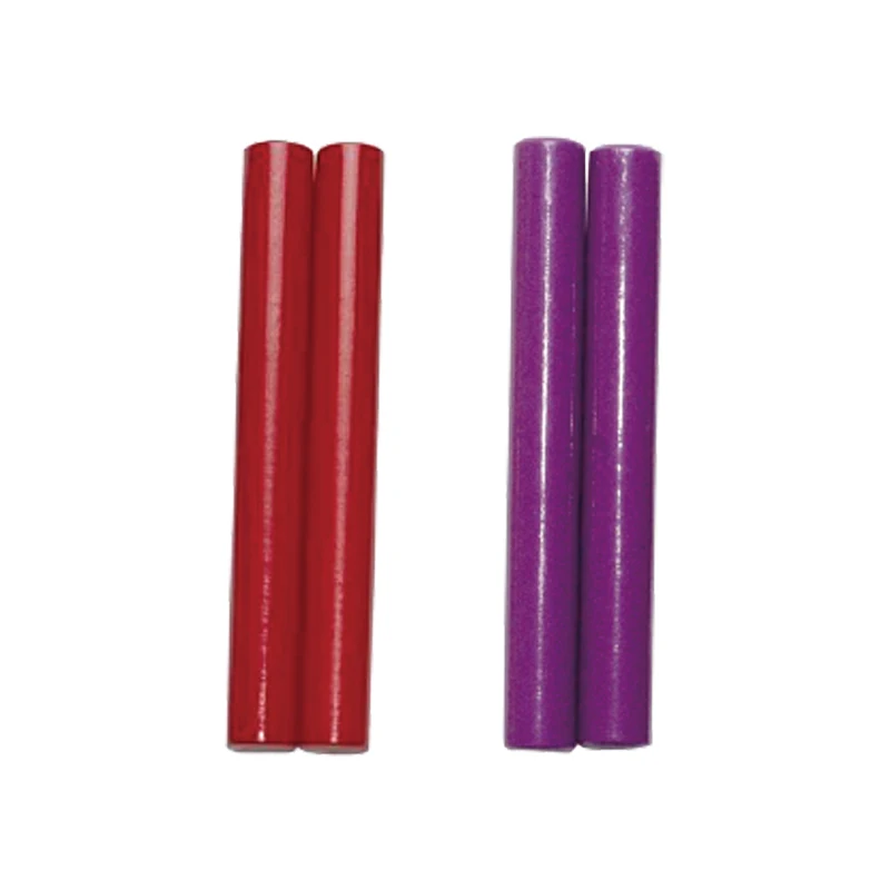 Colorful Rhythm Sticks Claves Chinese Musical Instrument for Kids Toys