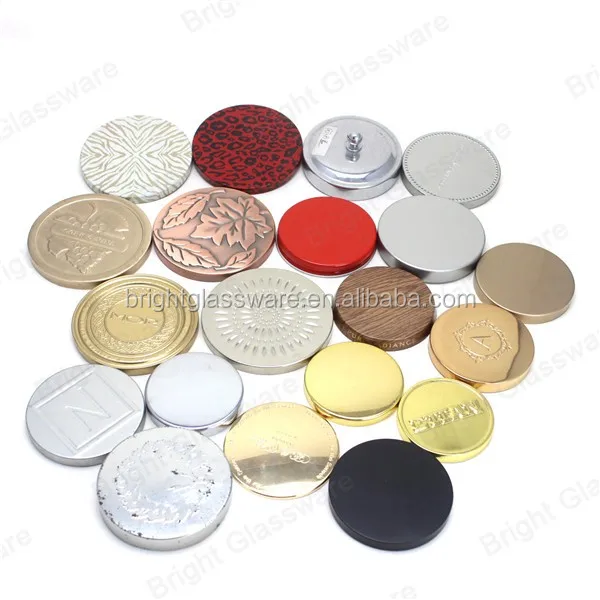 Luxury Brand Design Metal Lids for Jars & Candle Holders