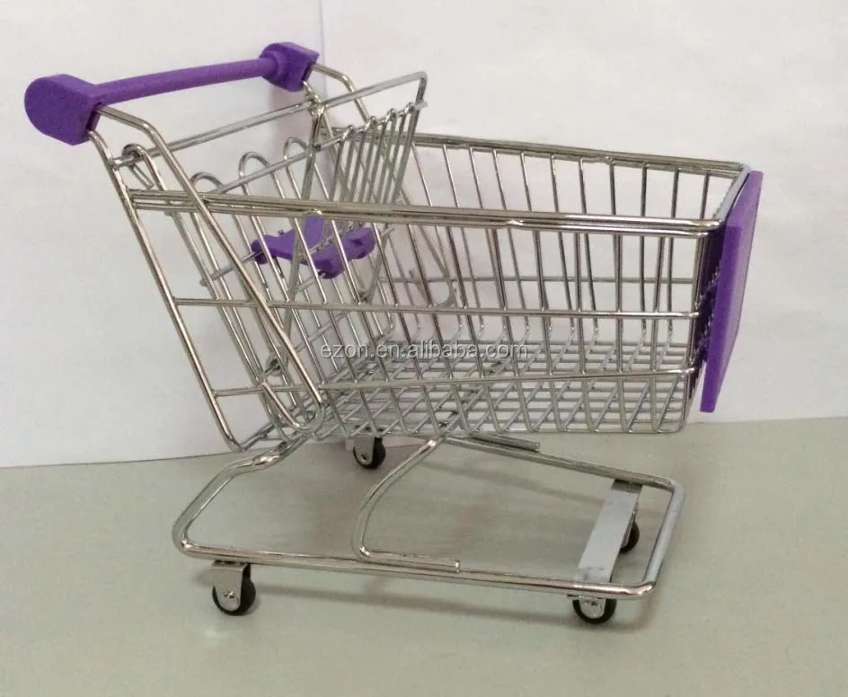 Promotion Gift Mini Shopping Cart/mini Cute Metal Shopping Cart ...