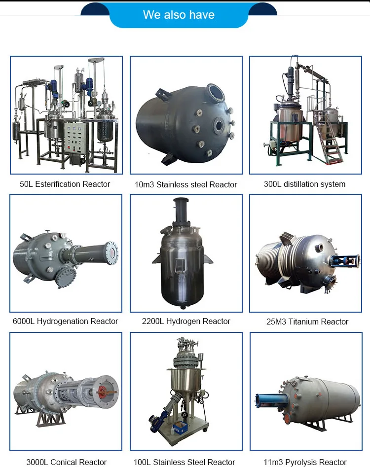 5000l Industrial Chemical Reactor - Buy Industrial Pyrolysis Reactor ...