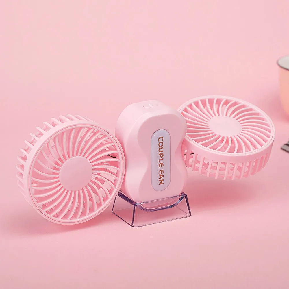 Newly Portable Rechargeable Electric Small Fan Handheld Pedestal Mini ...
