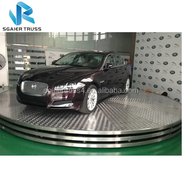 Car Rotating Platform - Hydraulic Scissor Revolving Stage
