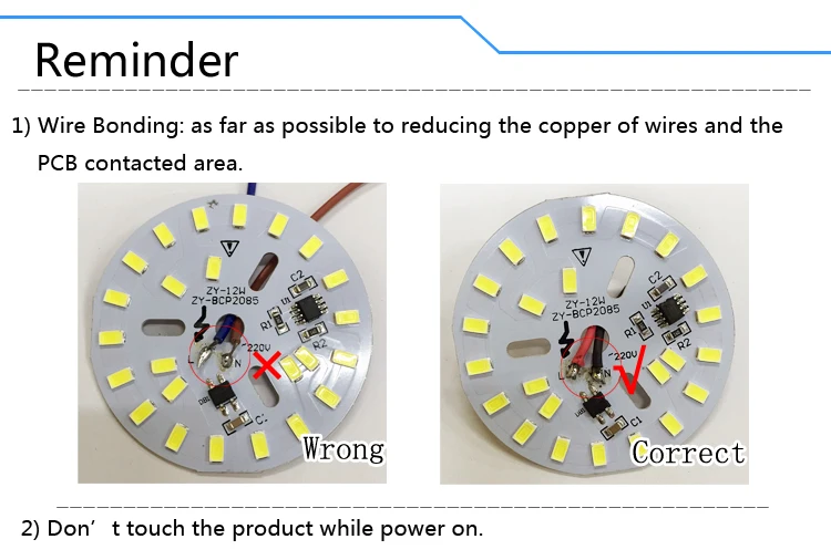 DOB 3W 220VAC LED Module for Bulb Down Light 2835 SMD Module| Alibaba.com