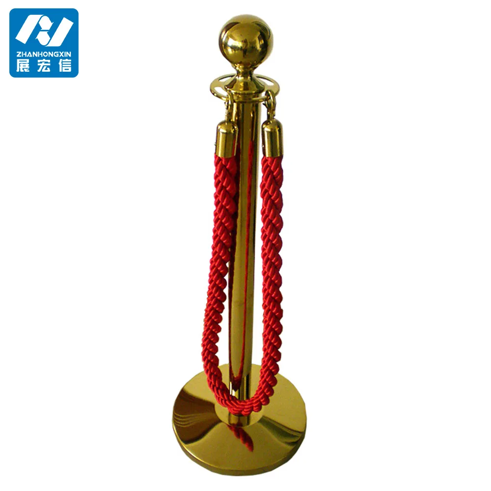 Crowded Control Barrier Retractable Rope Traffic Barrier Guardrail ...