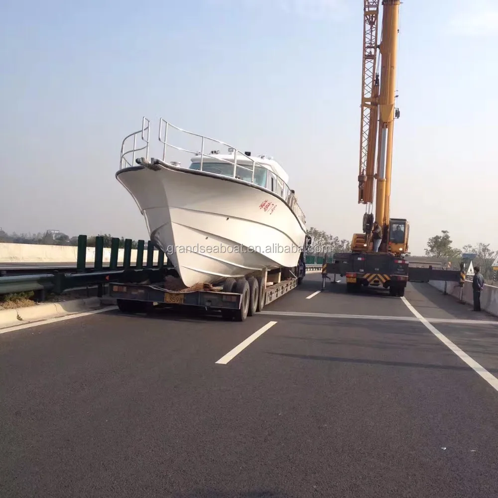 40 Foot Speed Boat - Grandsea HD-F40B Fiberglass Fishing Boat