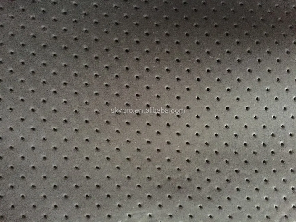 Perforated Neoprene Fabric Rubber Sheet With Nylon,Polyester,Lycra,Pu ...