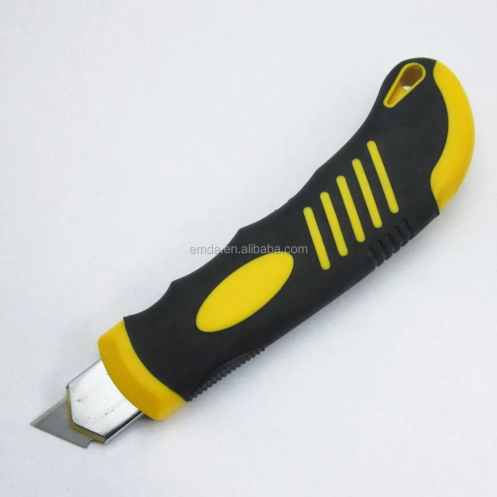 Office Quality Automatic Safety Sliding Utility Knife With 18mm Three ...