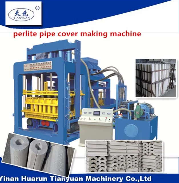 Thermal Insulation Expanded Vermiculite Perlite Pipe Making Machines ...