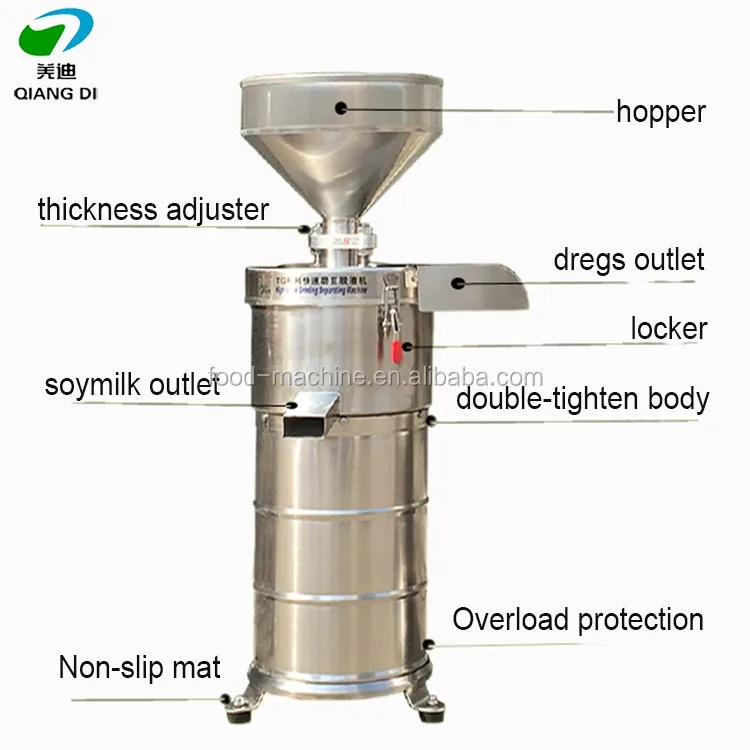 Commercial 130 Stainless Steel Soy Bean Grinder Machine