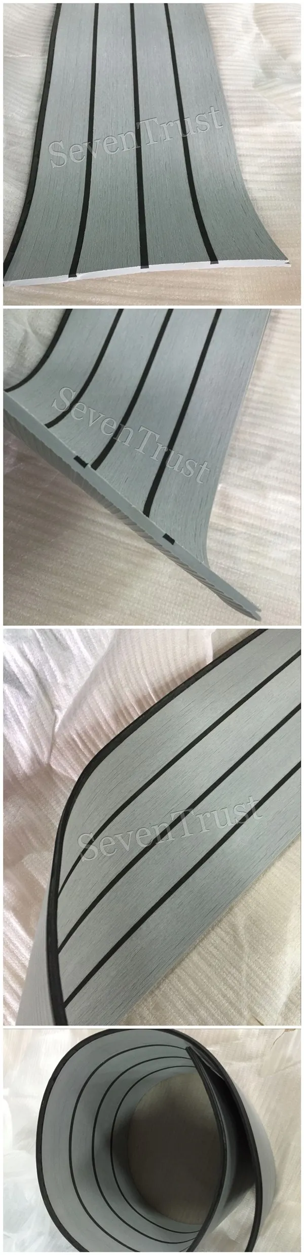 Marine Boat Decking Panel Teak Synthetic Boat Decking Vinyl Material ...