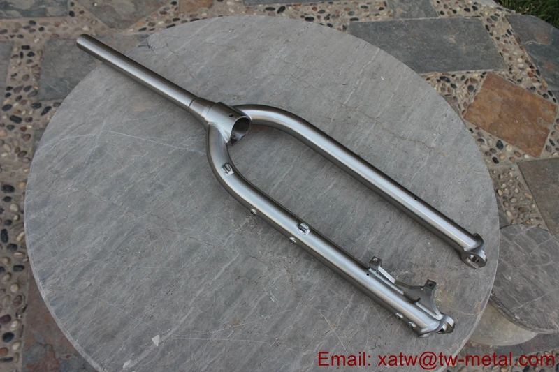 Titanium Bike Fork With Taper Steerer Tube Titanium Mtb Bike Fork With ...