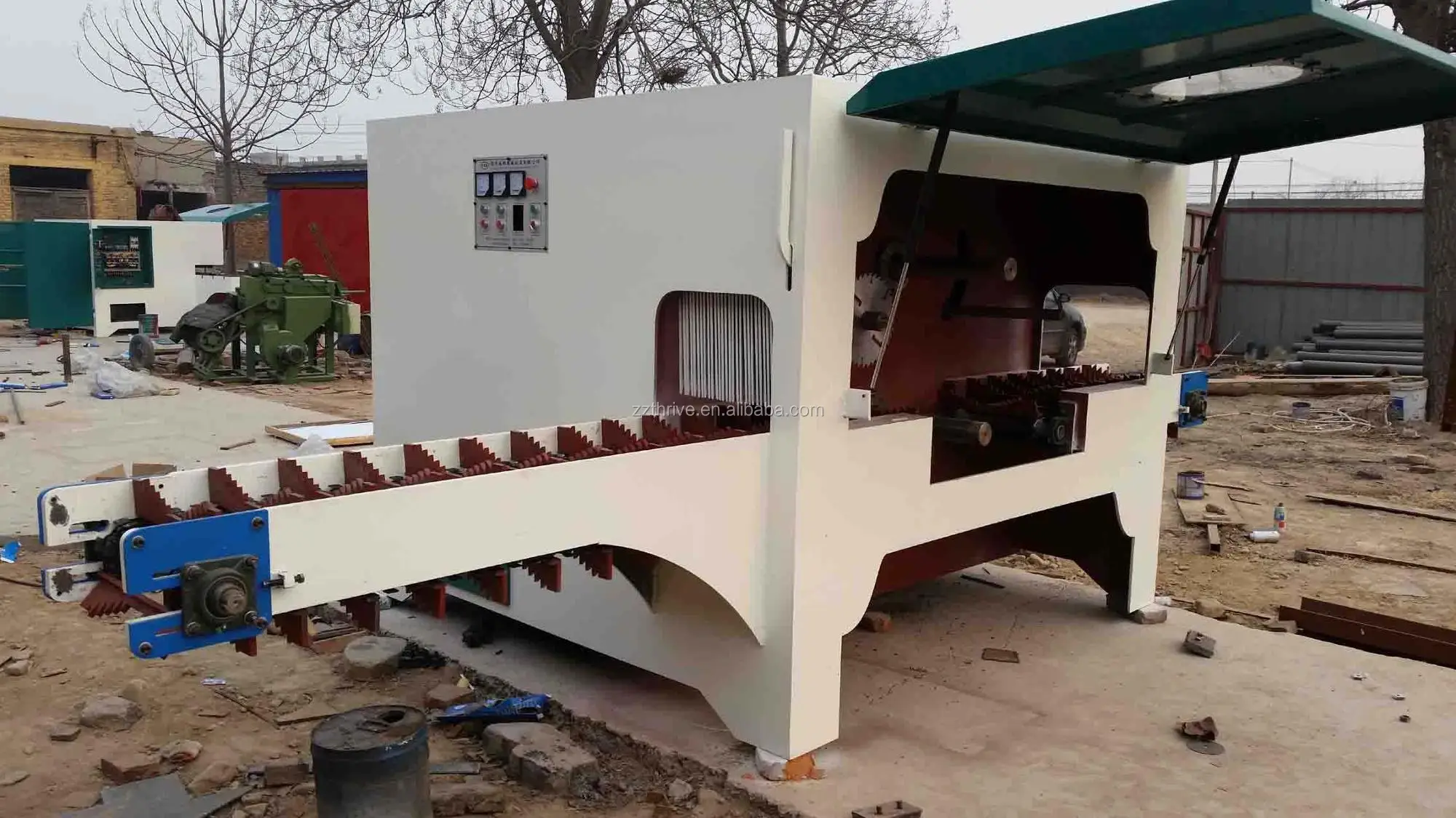 Log Cutting Band Saw Horizontal Bandsaw Machine Wood Work Band Sawmill ...