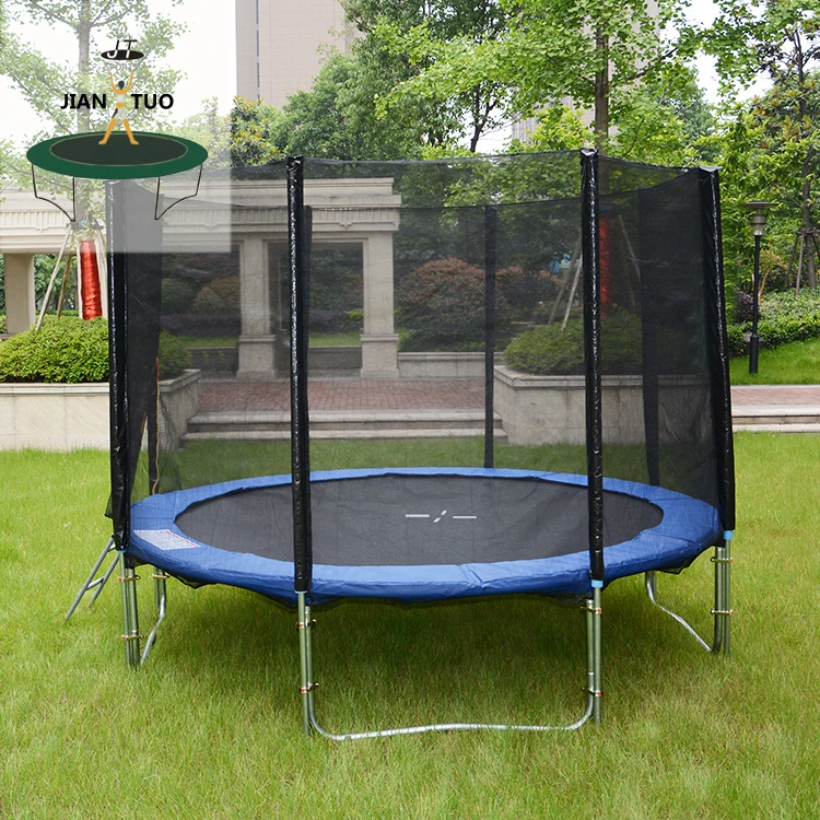 Jiantuo Sports Big Jumping 10ft Trampoline With Trampoline Safety Net ...