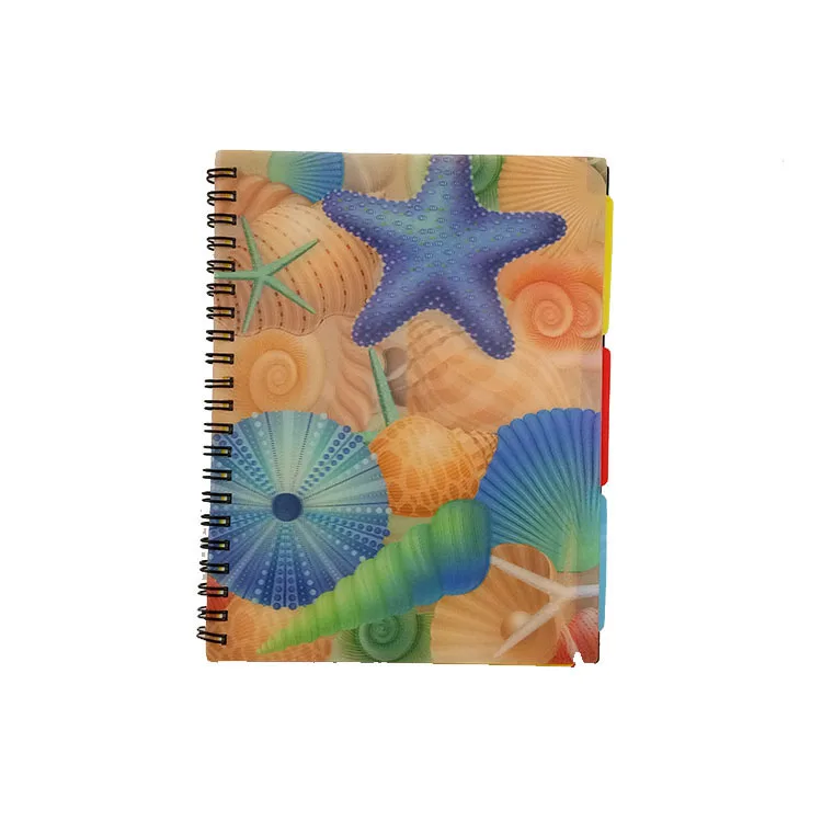 3d Picture Lenticular Plastic Cover Notebook - Buy Plastic Cover ...