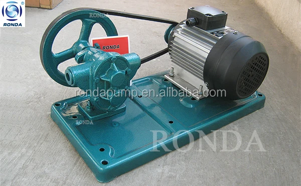 Bp Ss Ci Electric Diesel Transfer Pump Kerosene Pump Belt Pulley Driven Gear Pump - Buy Belt ...