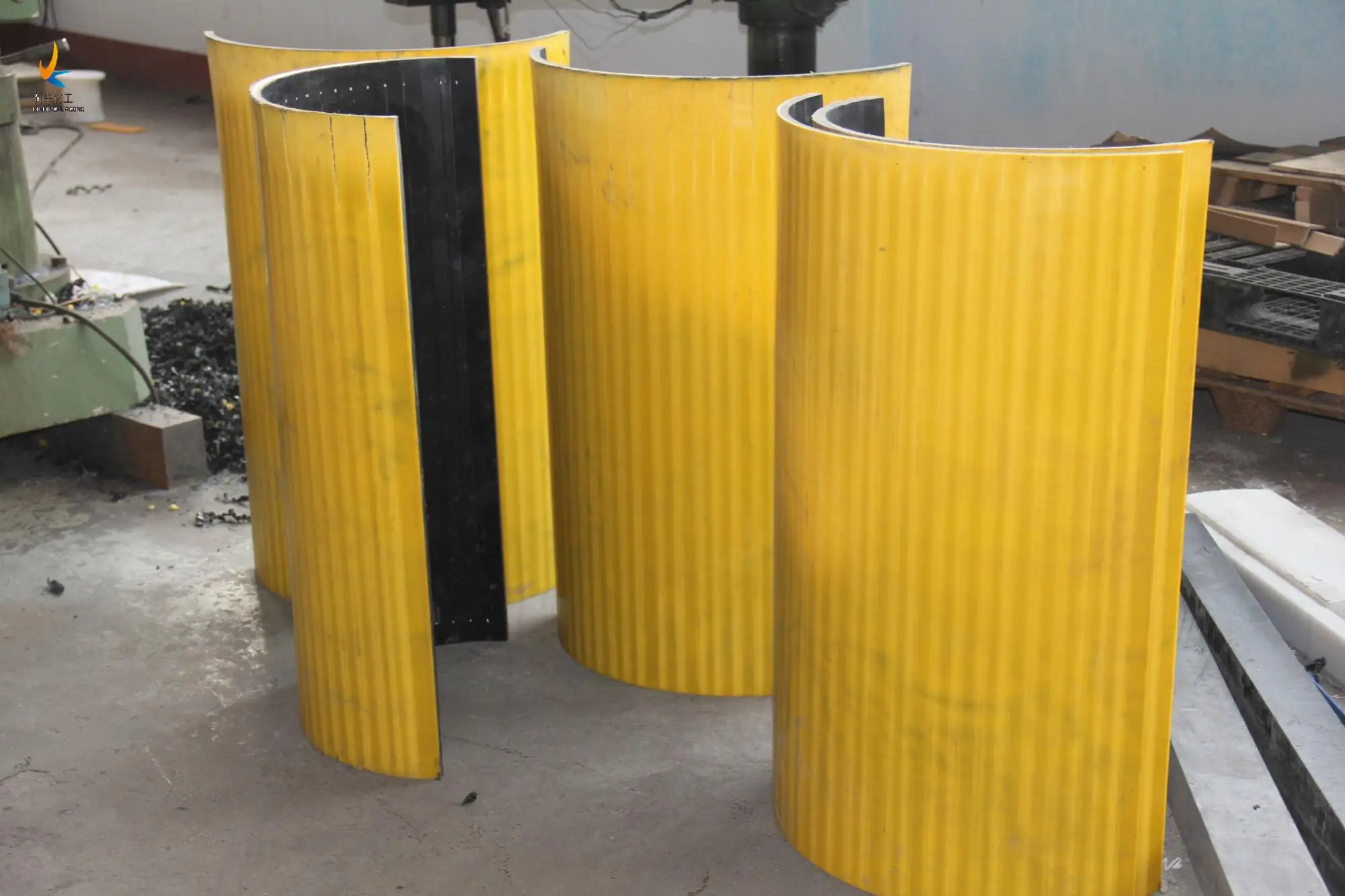 Uhmwpe Black Coal Bunker Liner / Uhmwpe Sheet Silo Liner / Ultra High ...