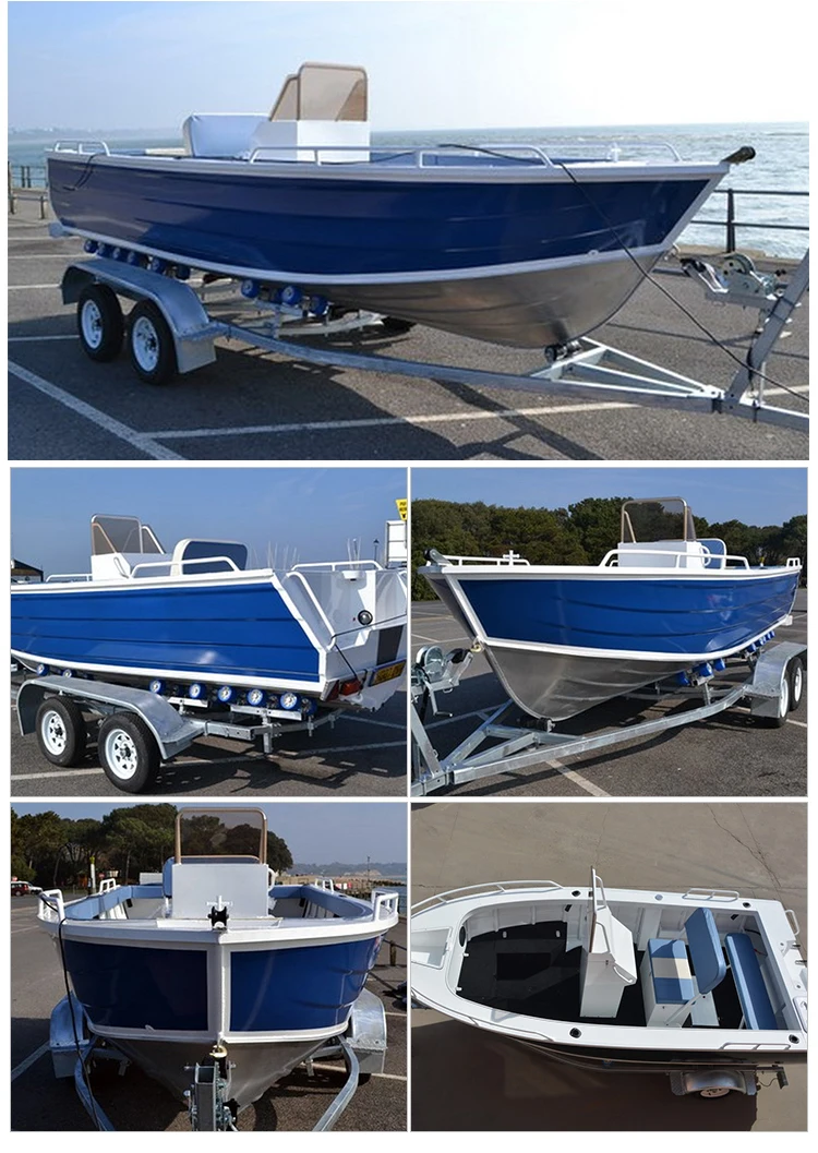 18ft Press Hull Aluminum Center Console Boats PR550
