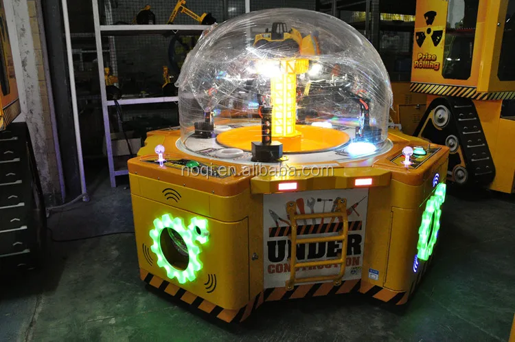 2 Month Earn Cost Excavator Arcade Prize Machine Grab Prize Vending ...