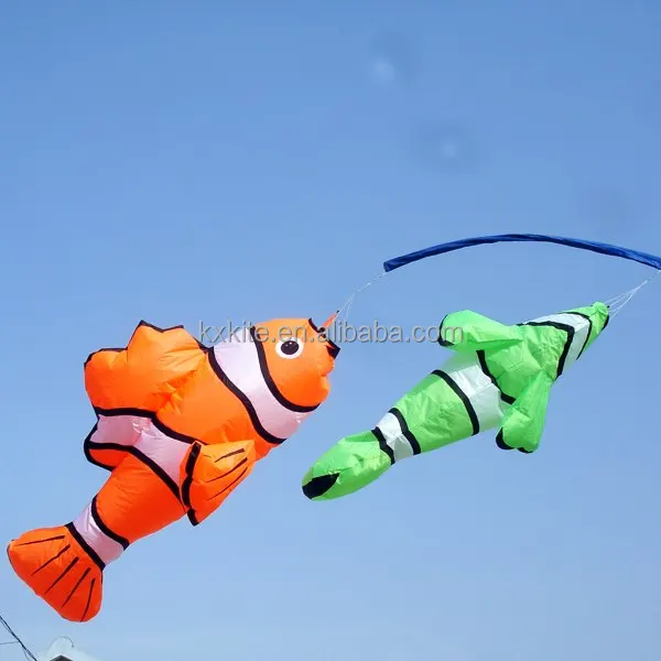 Nemo Fish Windsock Inflatable Kite 230cm From Kaixuan Factory - Buy ...