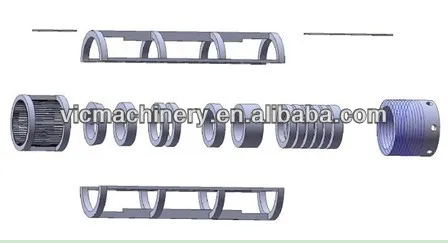 100kg/h Auto 6YL-80 Screw Oil Press Machine for Palm Oil Processing