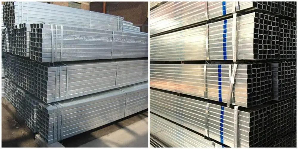 Astm A36 40x80x1.8mm Pre-galvanized Rhs Ms Pipe File - Buy Pre ...