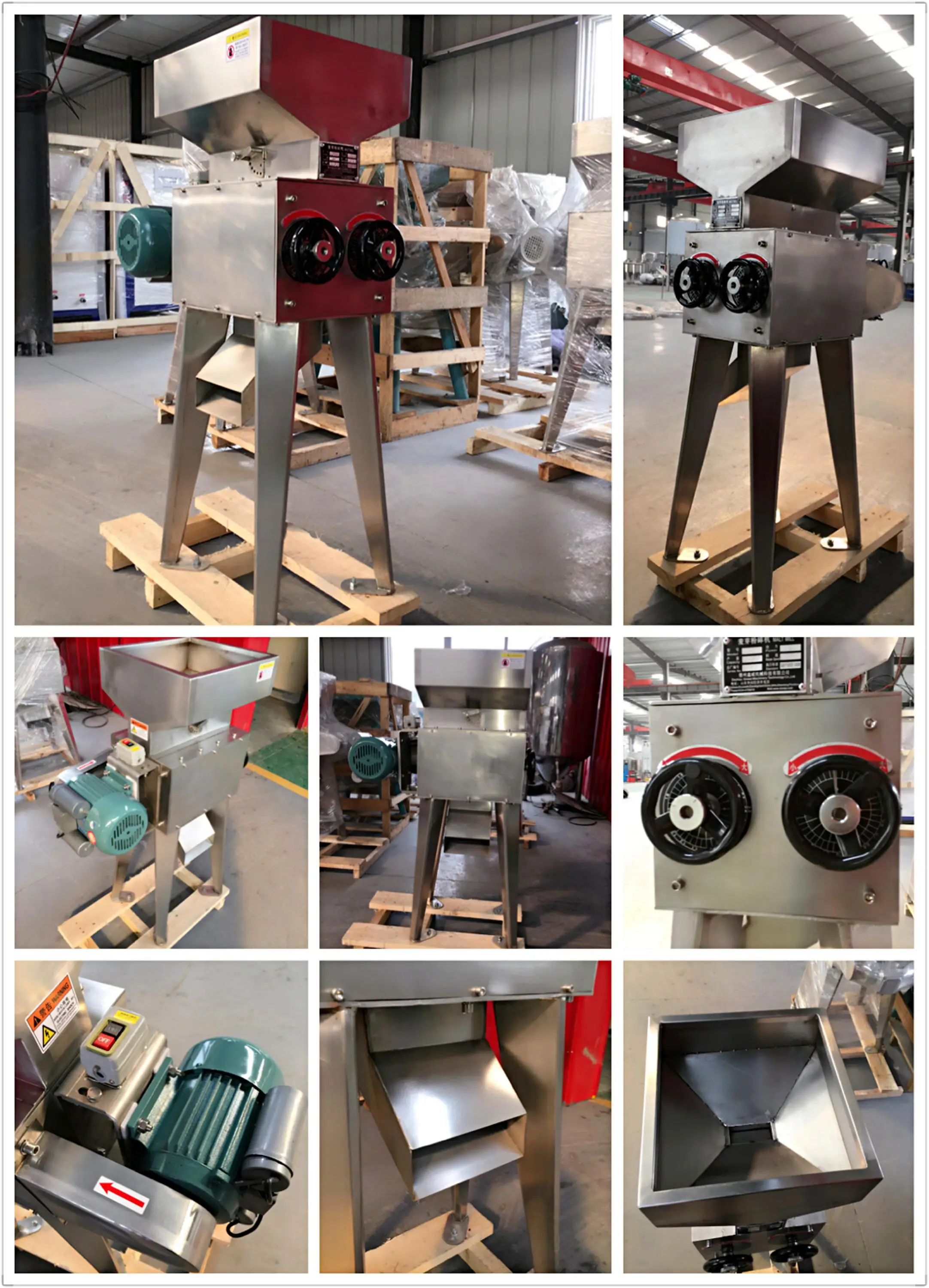 Automatic Malting Equipments - Hand Craft Malt Mill for Beer Brewing