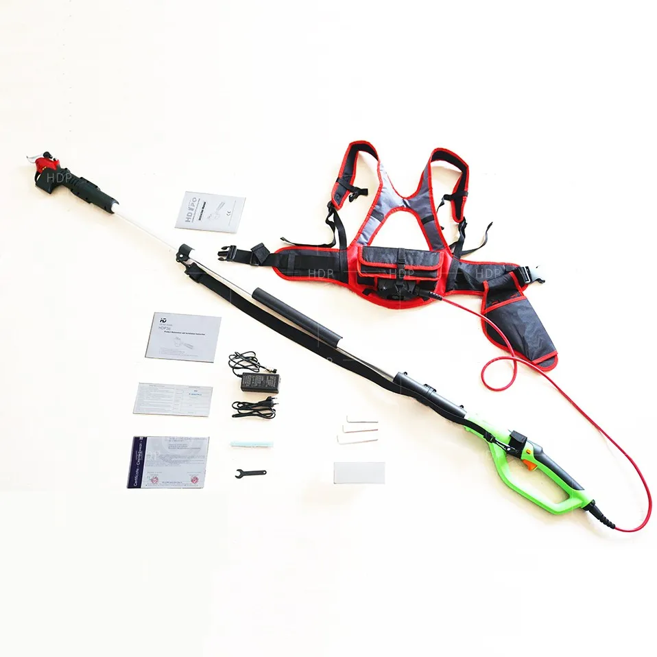 Long-reach Electric Telescopic Pole Pruner - Bypass Battery Powered ...
