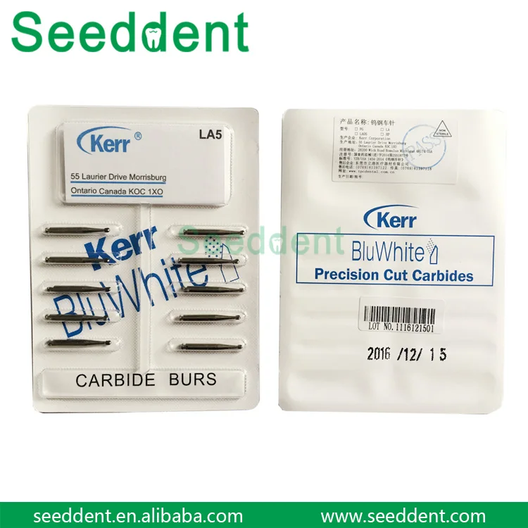 Kerr Dental Carbide Burs - Precision Tools for Dentistry