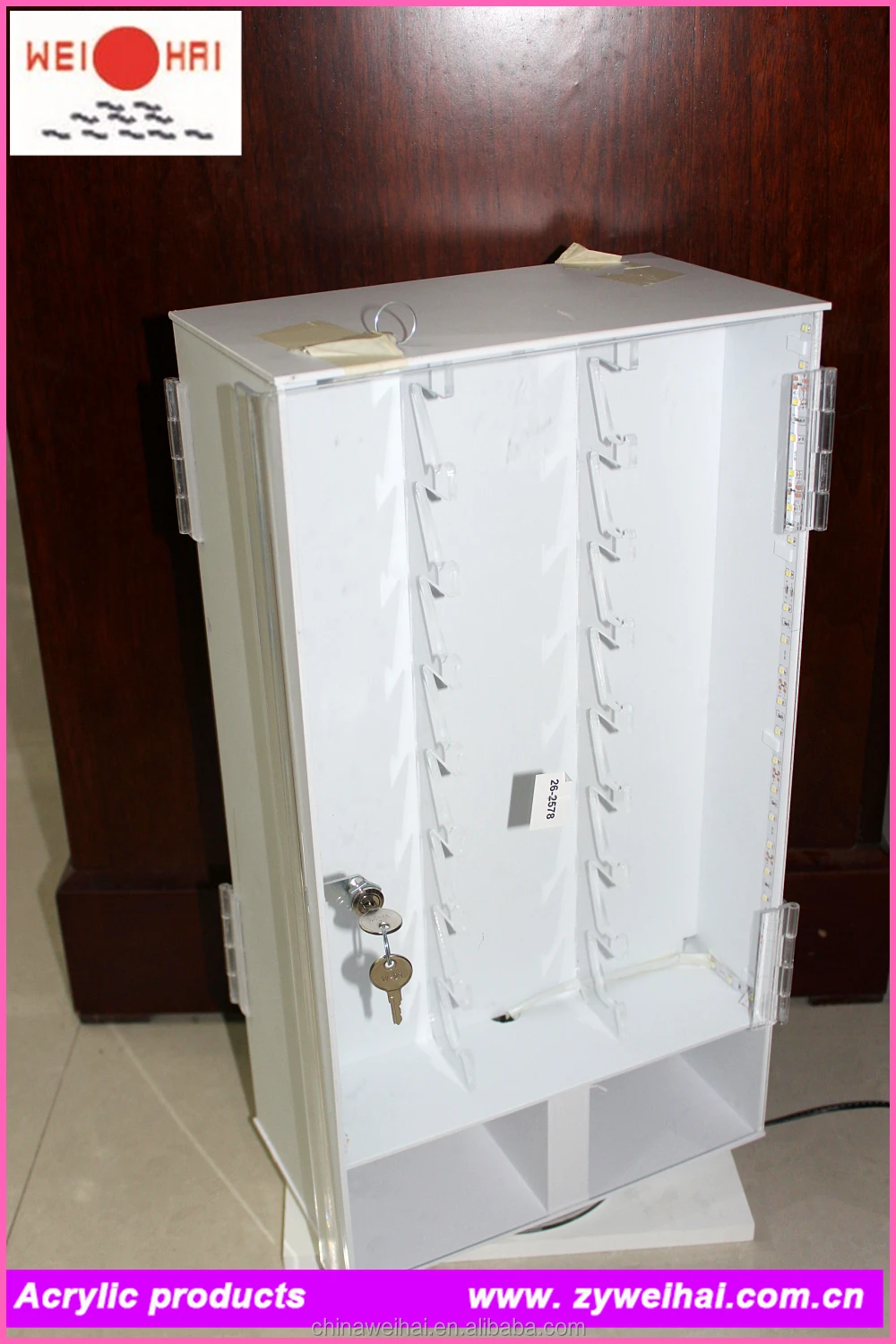 Rotating Acrylic Knife Display Cases - Buy Acrylic Knife Display Cases ...